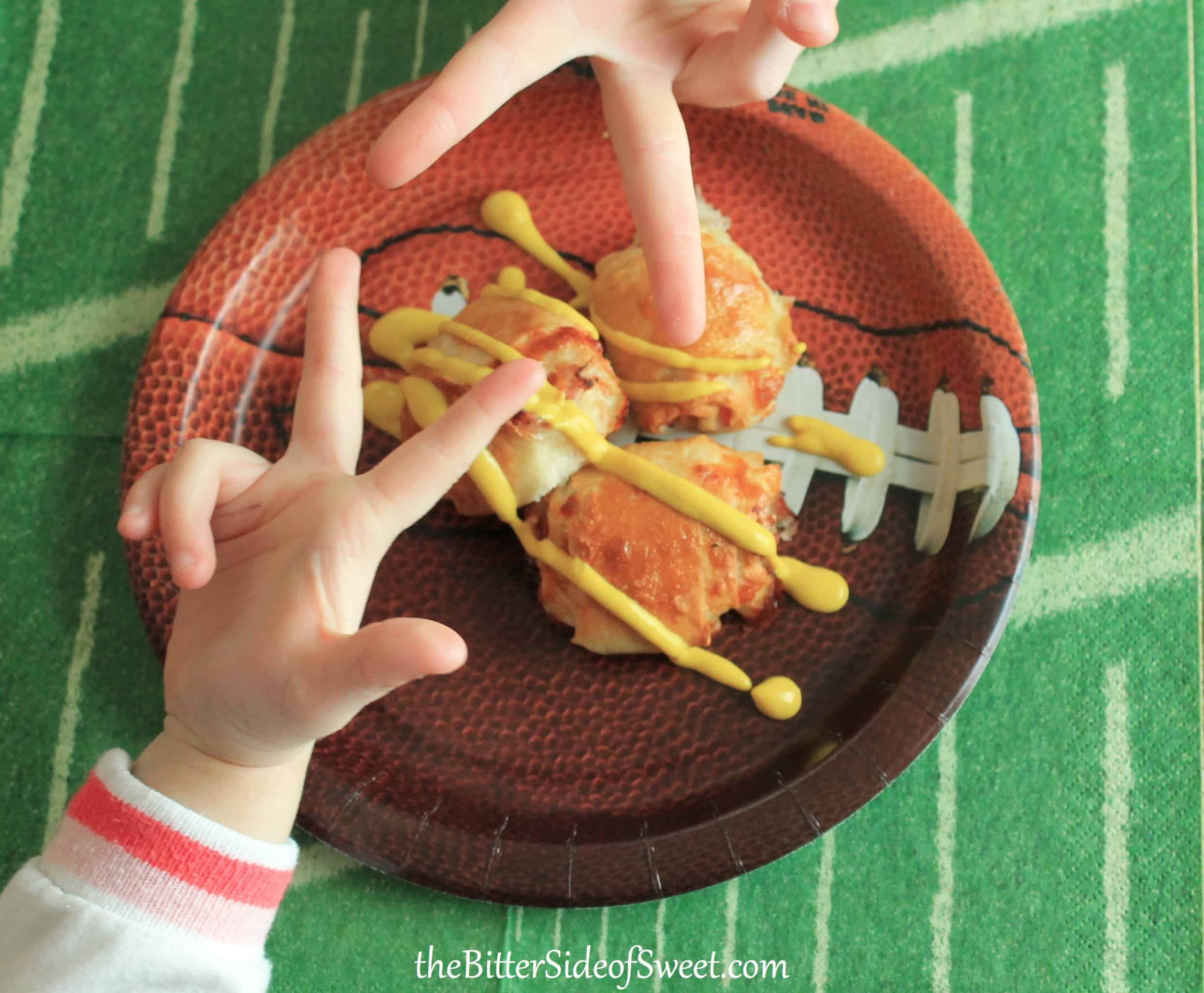 Smoked Ham, Mozzarella and Provolone Cheese Pretzel Bites - The Bitter ...