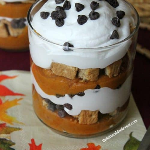 Pumpkin Spice Pudding Parfaits - The Bitter Side of Sweet
