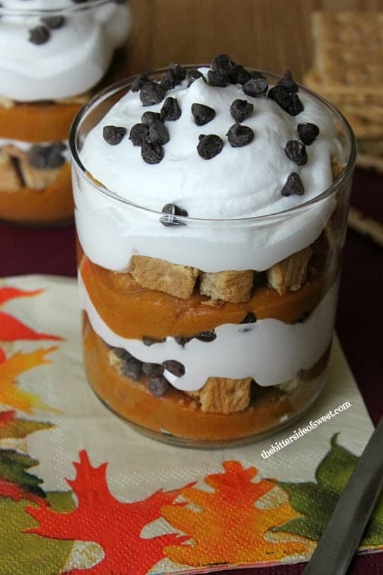Pumpkin Spice Pudding Parfaits - The Bitter Side of Sweet