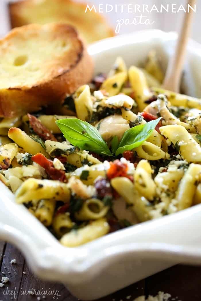 mediterranean-pasta - The Bitter Side of Sweet