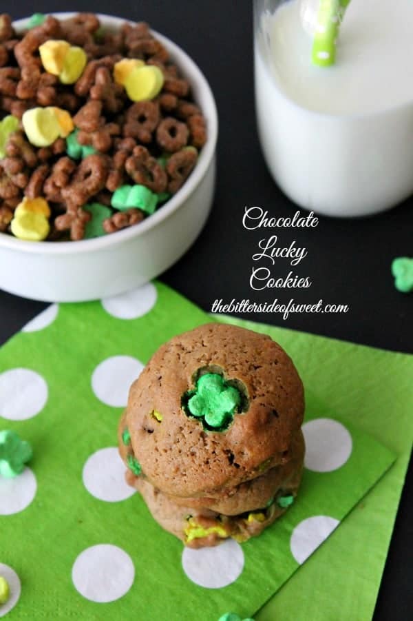 Chocolate Lucky Cookies (+ a giveaway) - The Bitter Side of Sweet