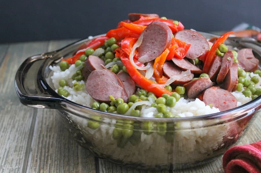 Turkey Veggie Rice - The Bitter Side of Sweet