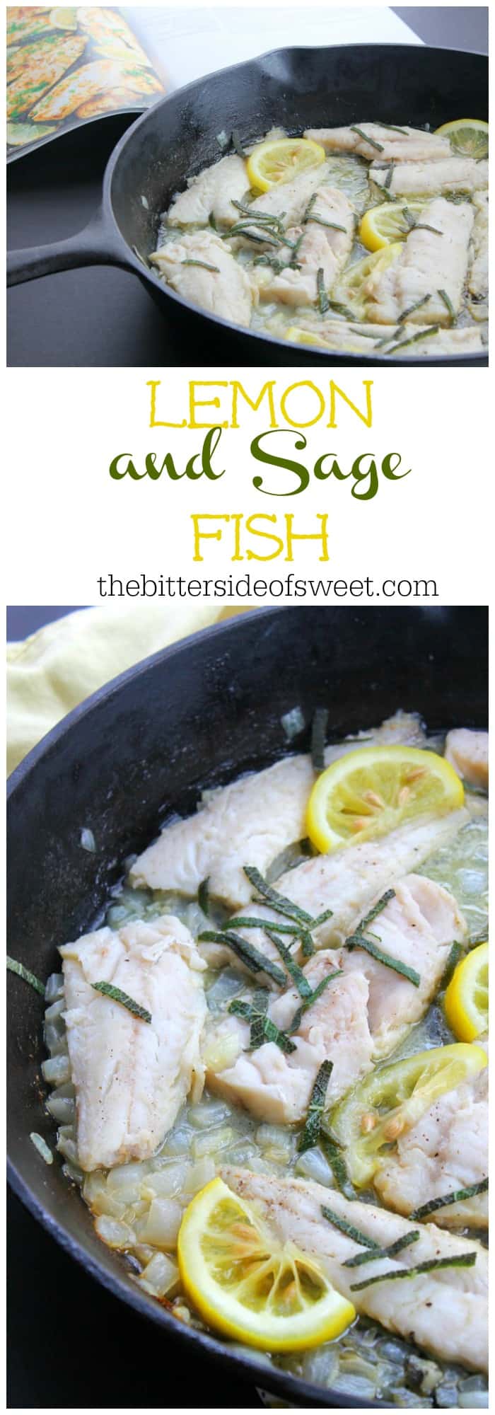Lemon and Sage Fish - The Bitter Side of Sweet