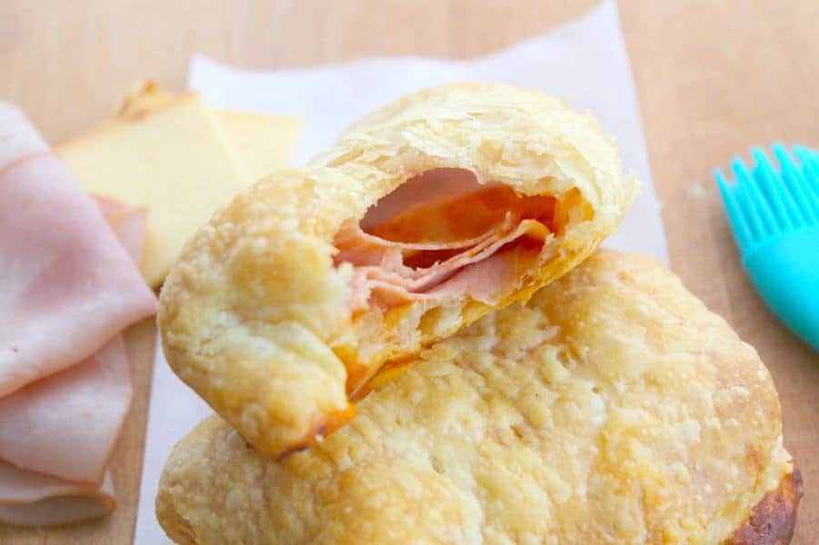 Ham and Cheese Pockets - The Bitter Side of Sweet