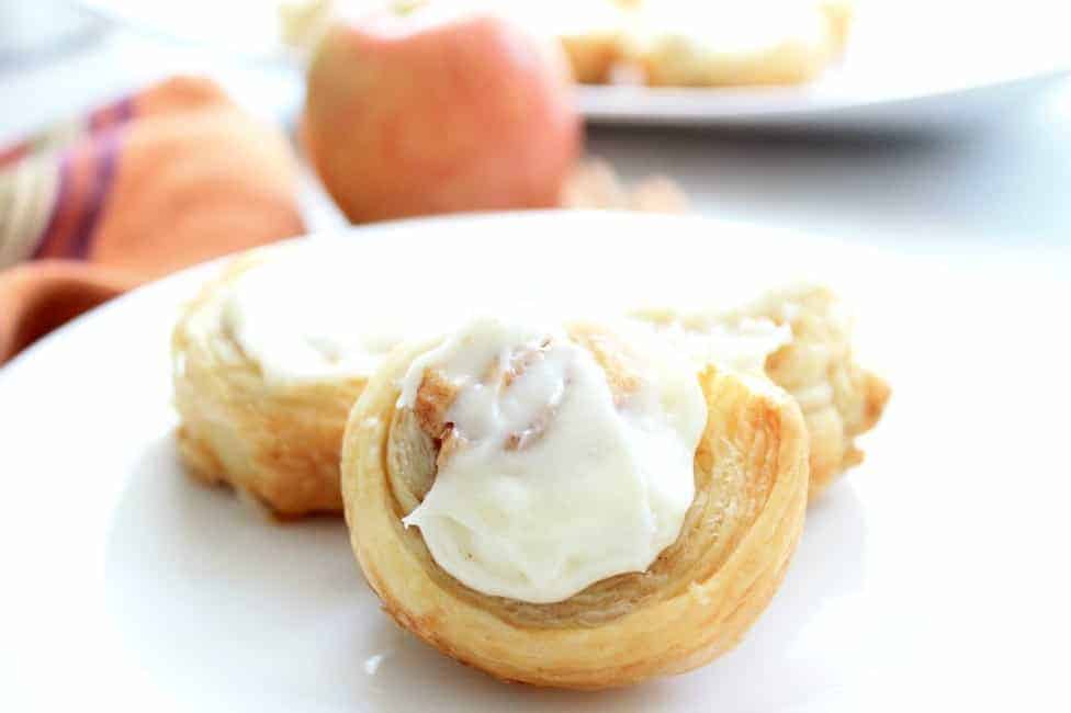 Apple Pie Cinnamon Rolls - The Bitter Side of Sweet