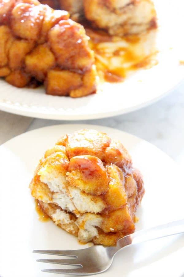 Maple Pumpkin Monkey Bread - The Bitter Side of Sweet