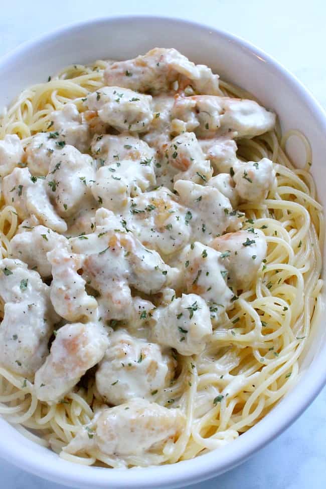 Lemon Pepper Chicken Pasta