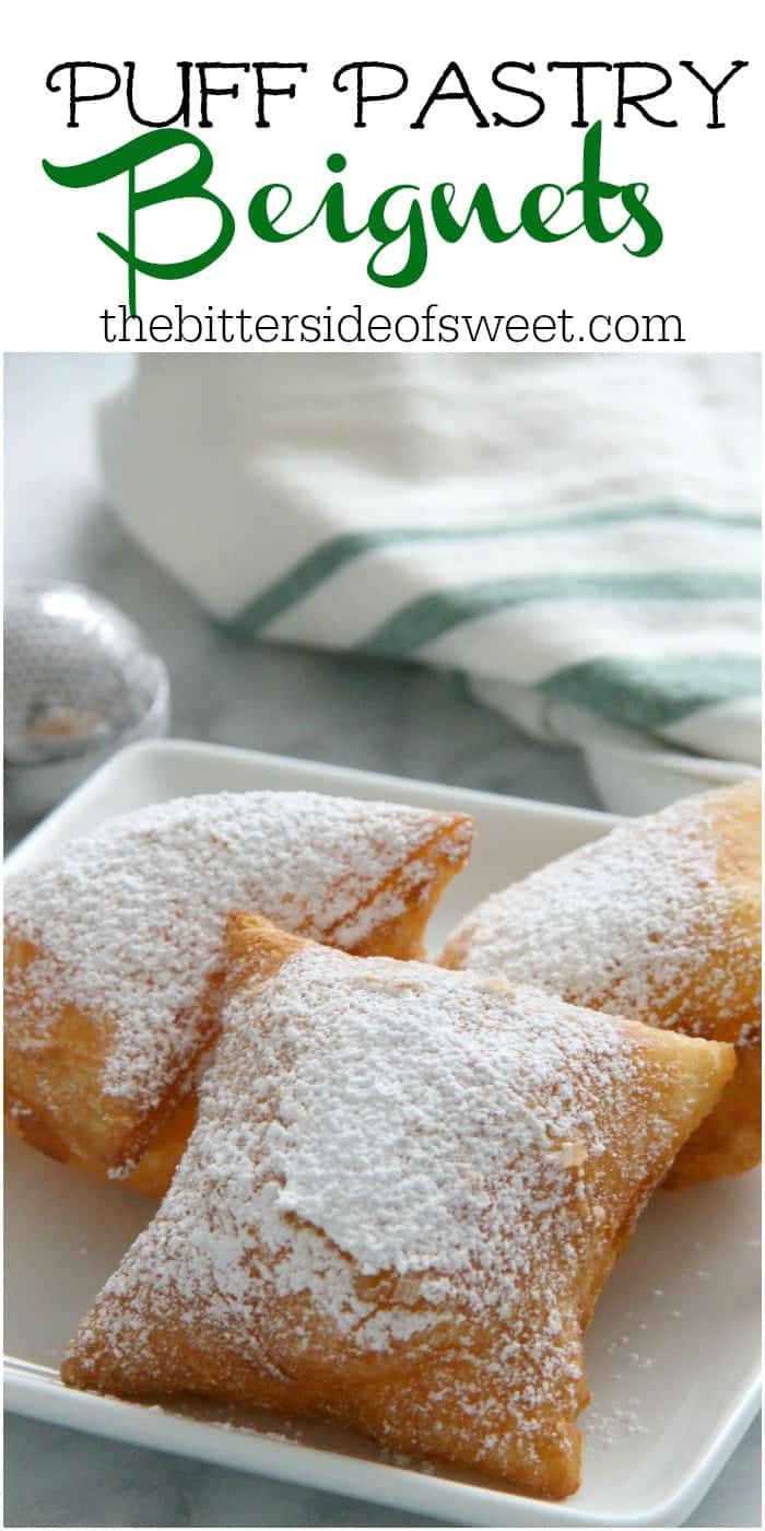 Puff Pastry Beignets - The Bitter Side of Sweet