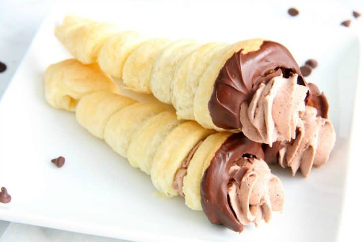Chocolate Cream Horns - The Bitter Side of Sweet