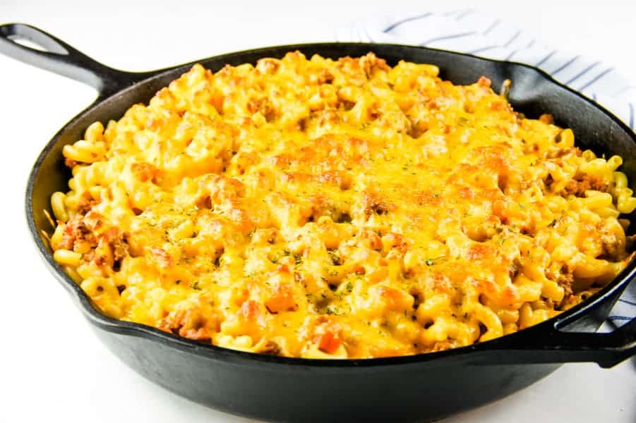 Cheesy Macaroni Pasta Bake - The Bitter Side of Sweet