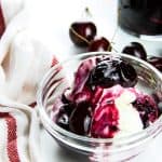 Easy Cherry Compote - The Bitter Side of Sweet