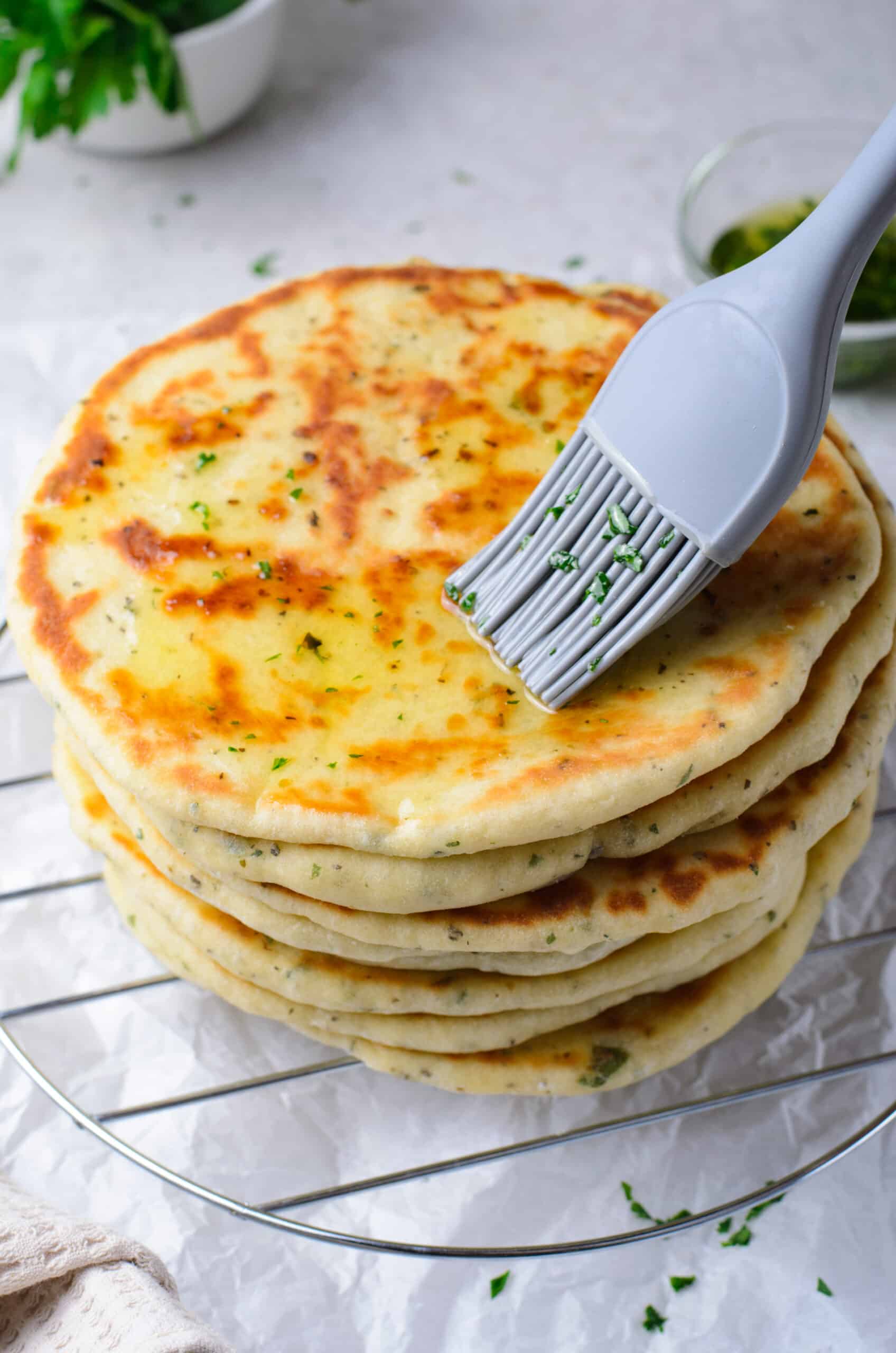 Easy Homemade Flatbread - The Bitter Side of Sweet