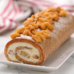 Cinnamon Apple Cake Roll - The Bitter Side of Sweet