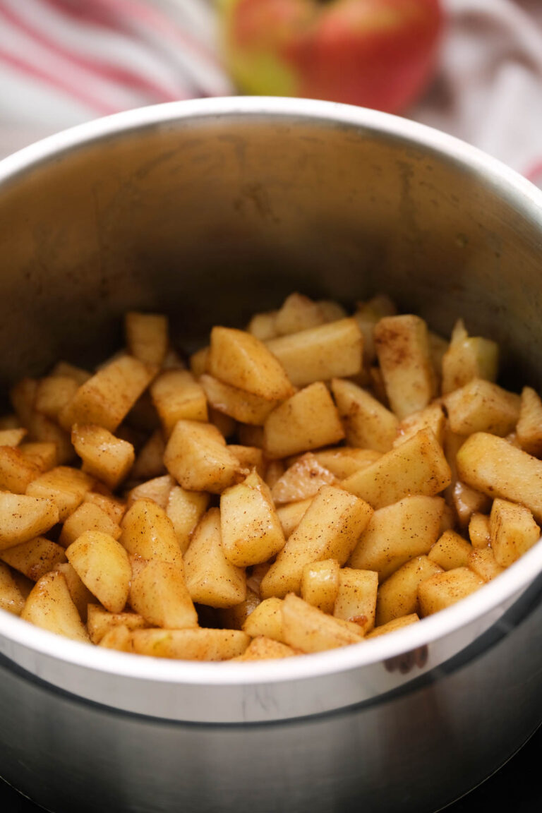 Cinnamon Apple Cake Roll - The Bitter Side of Sweet