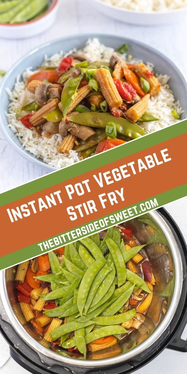Instant Pot Vegetable Stir Fry - The Bitter Side of Sweet