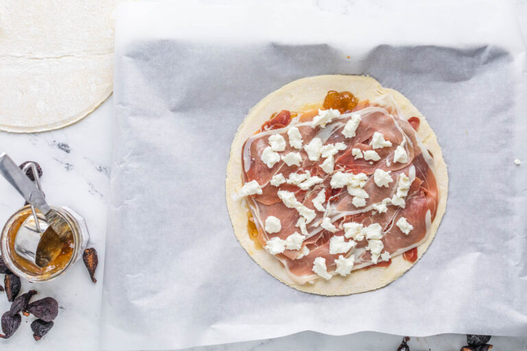 Prosciutto Fig and Goat Cheese Star Bread - The Bitter Side of Sweet