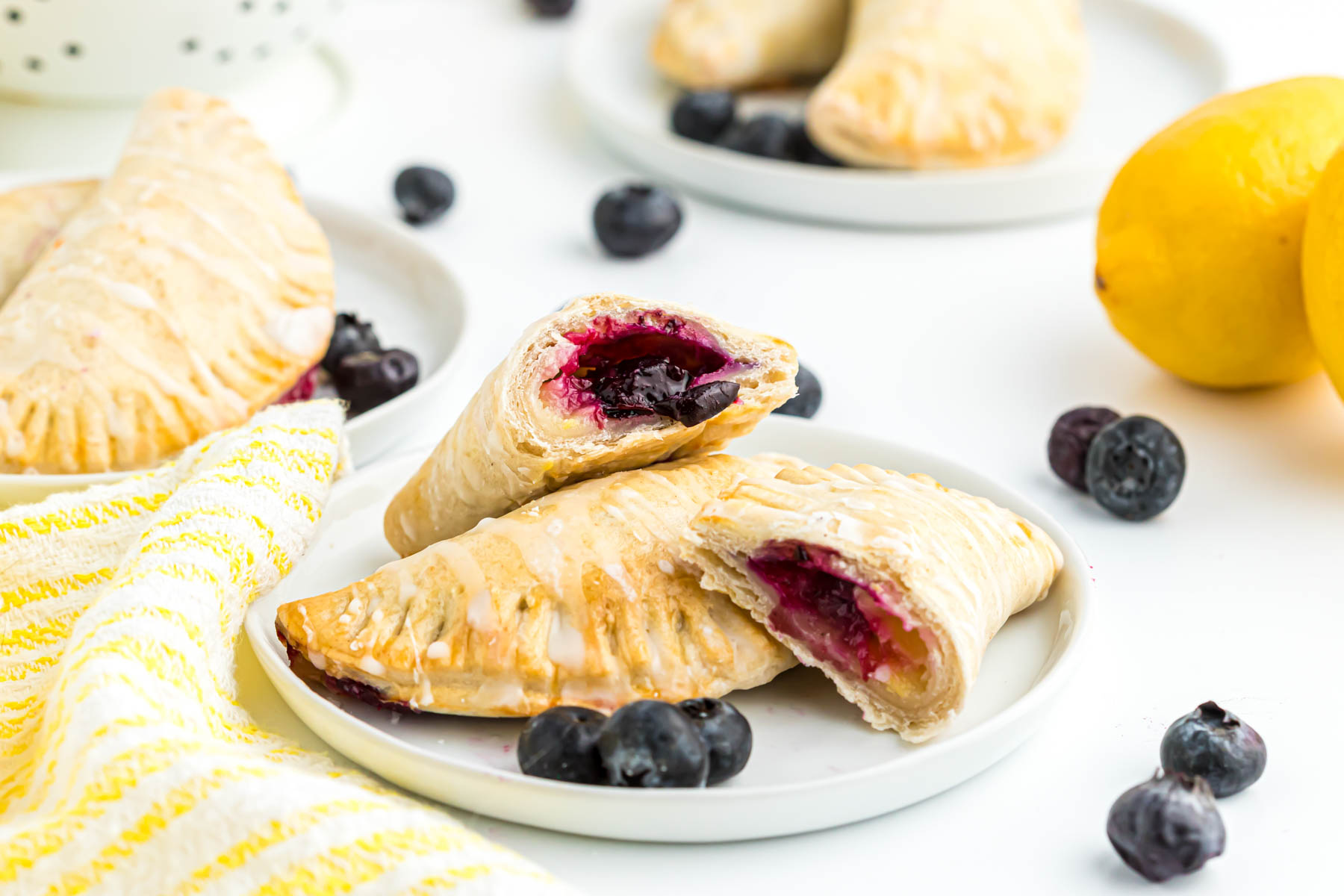 Lemon Blueberry Turnovers - The Bitter Side of Sweet