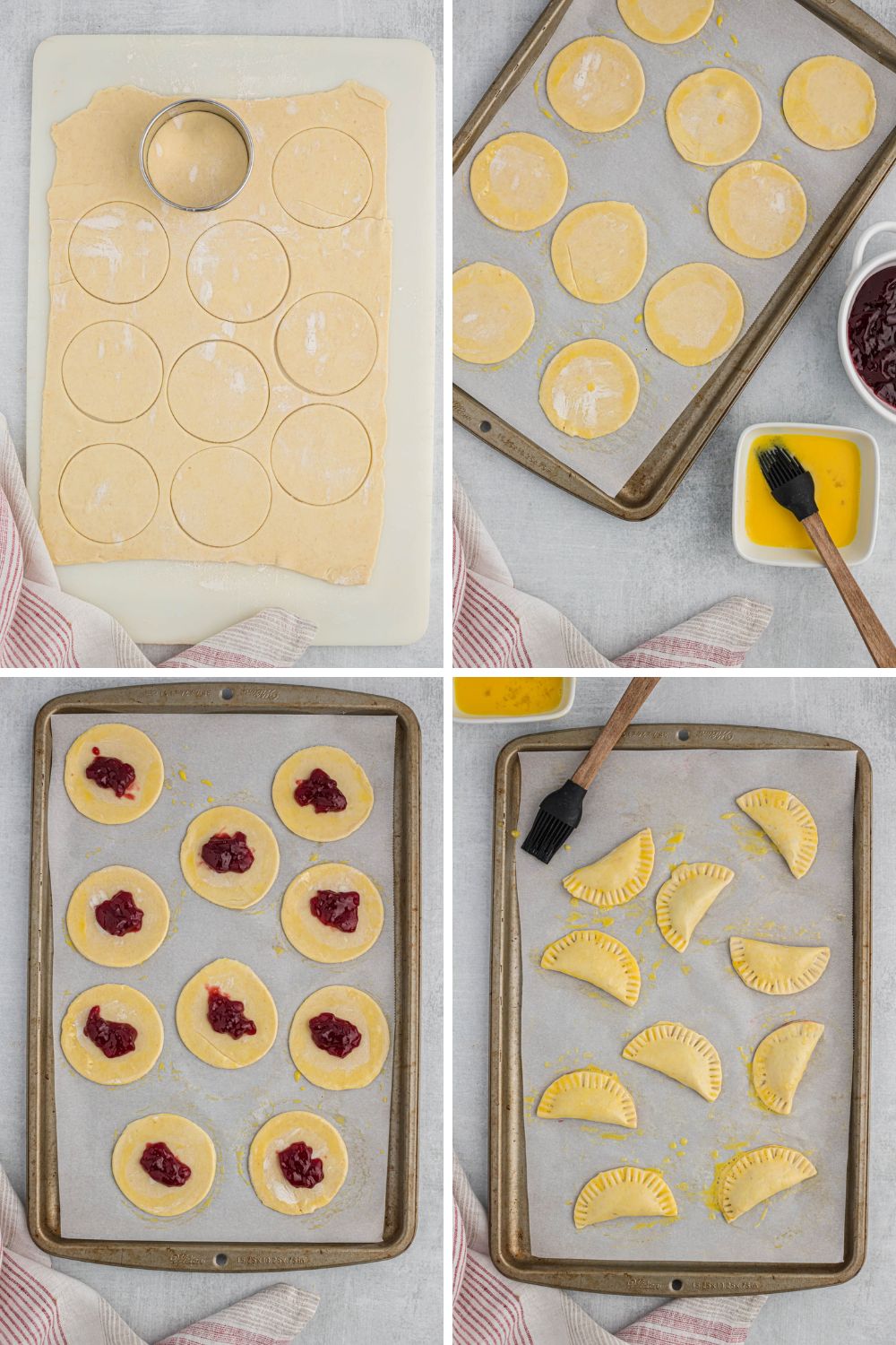 Raspberry Chocolate Hand Pies - The Bitter Side of Sweet